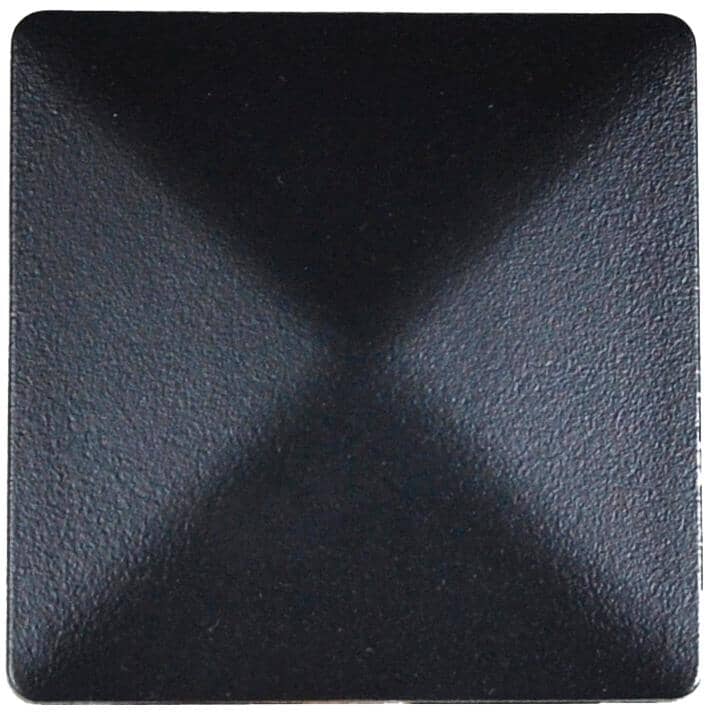 REGAL IDEAS 42" Textured Black Aluminum Railing Stair Post | Home Hardware