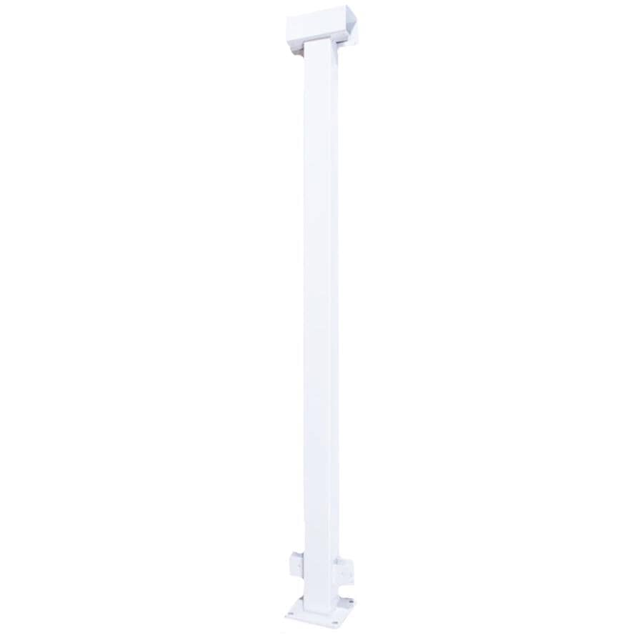 VISTA 42" Aluminum Railing Mid Post | Home Hardware