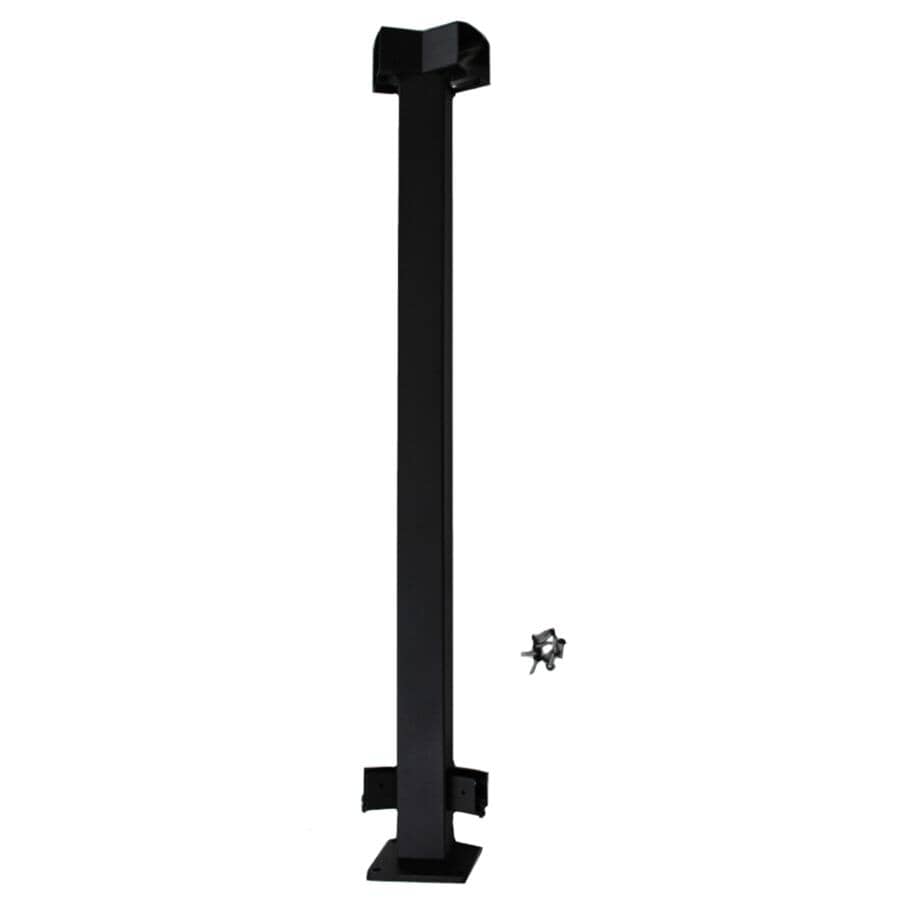 VISTA 42" 45 Degree Aluminum Railing Corner Post | Home Hardware
