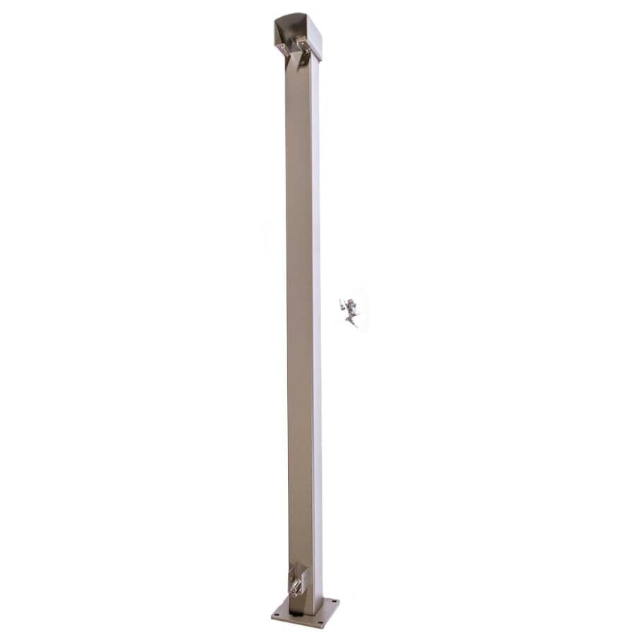 VISTA 42" Aluminum End Railing Post | Home Hardware