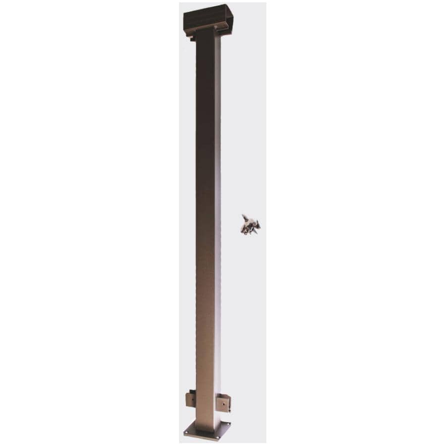 VISTA 42" Aluminum Railing Mid Post | Home Hardware