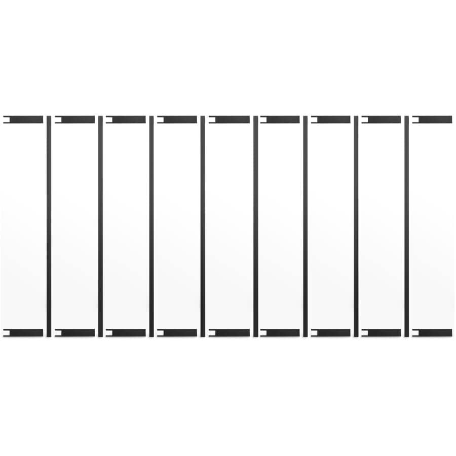 VISTA 5/8" Aluminum Stair Picket Package for 4' Section | Home Hardware