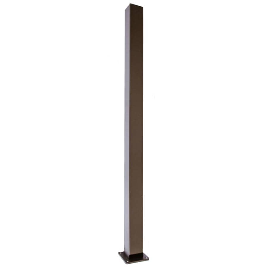 VISTA 42" Aluminum Railing Blank Post | Home Hardware