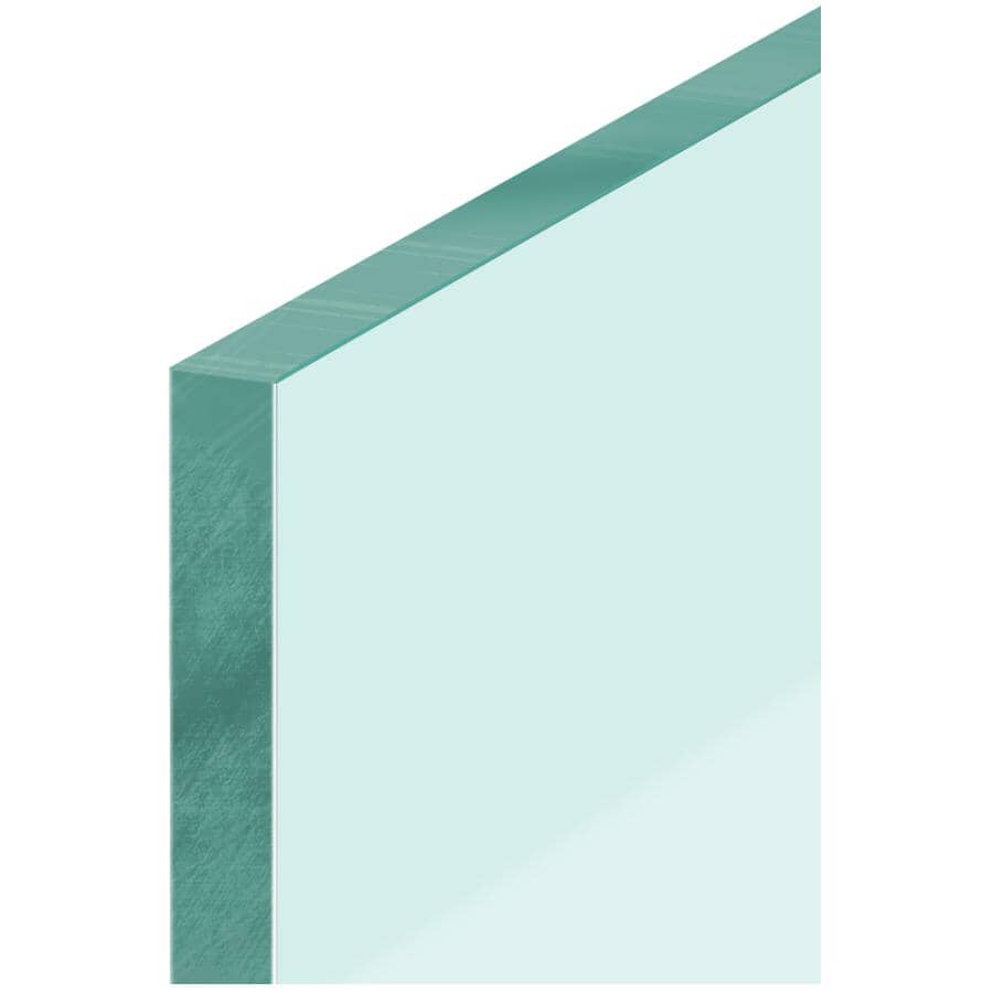 IMPERIAL KOOL-RAY 35.5" x 27" x 5mm Tempered Glass for Aluminum Railing ...