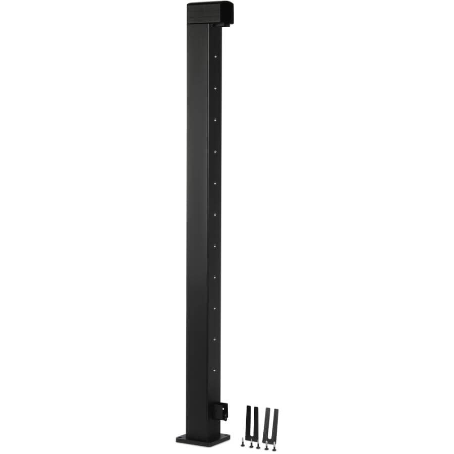 VISTA 42" Cable Rail End Post | Home Hardware