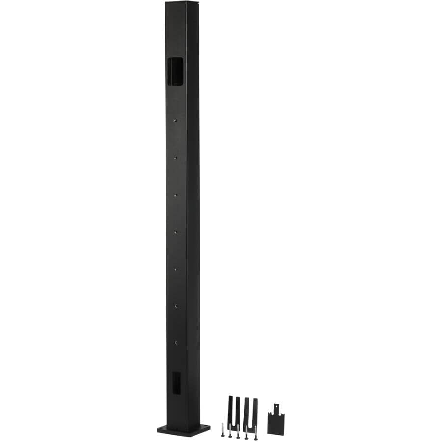 VISTA 42" Cable Rail Top Stair Post | Home Hardware