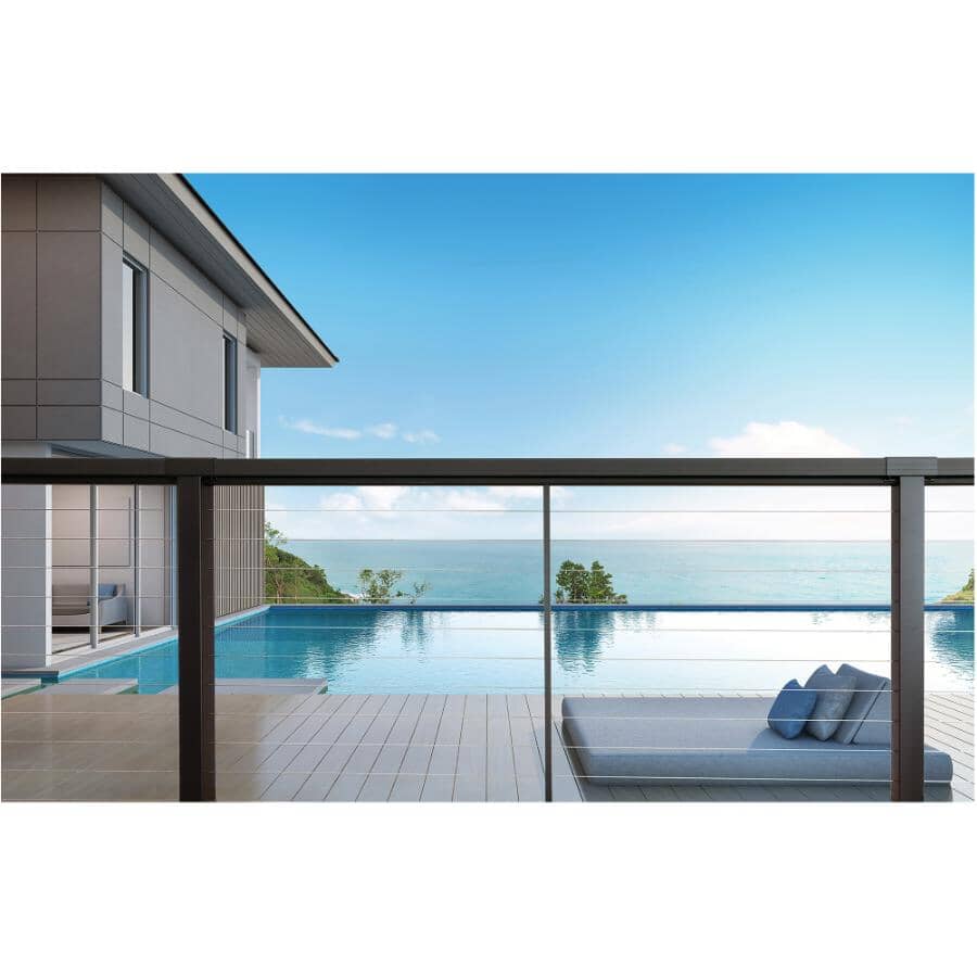 VISTA Stainless Steel Wall Connector Fitting for Cable Rail | Home Hardware