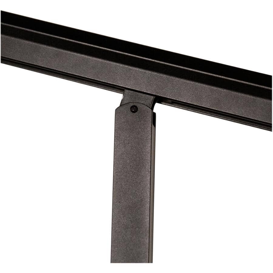 NUVO IRON 2-3 Step Aluminum Stoop Railing Handrail Kit | Home Hardware