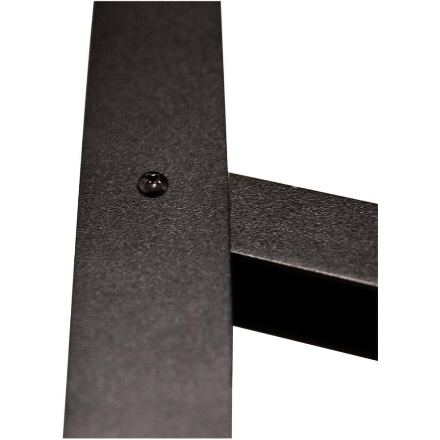 NUVO IRON 2-3 Step Aluminum Stoop Railing Handrail Kit | Home Hardware