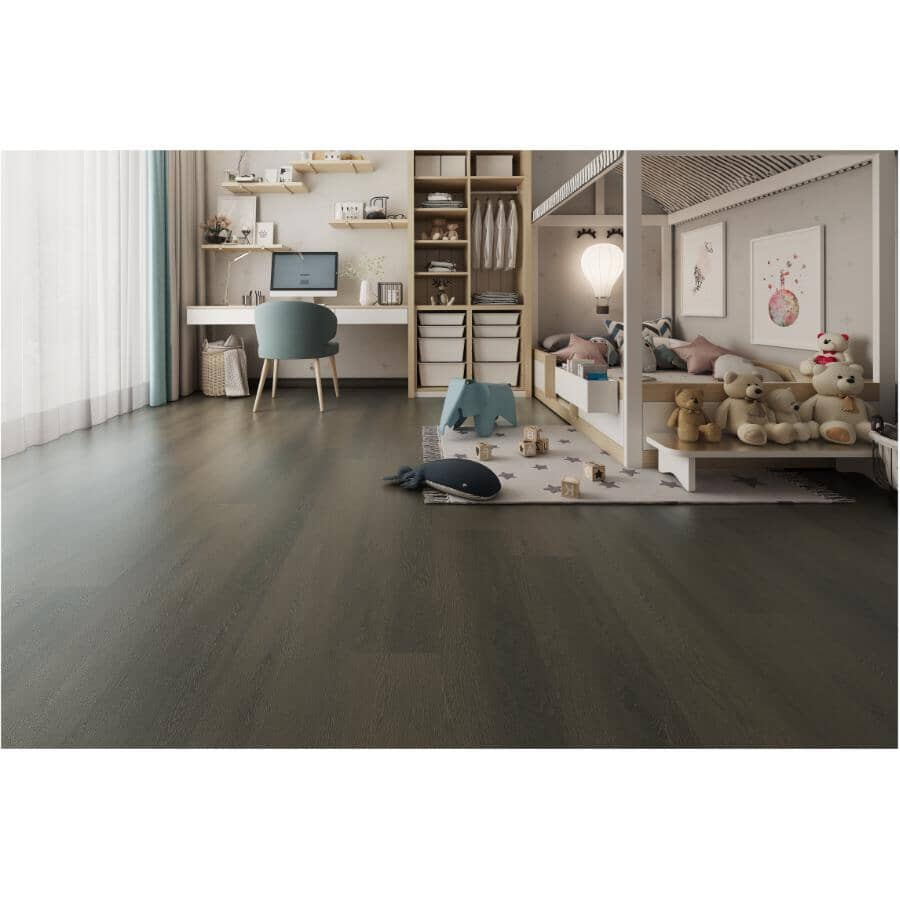 TAIGA BUILDING PRODUCTS Curate Collection 9" x 60" SPC Plank Flooring ...