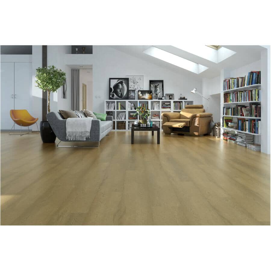 TAIGA BUILDING PRODUCTS Curate Collection 9" x 60" SPC Plank Flooring ...