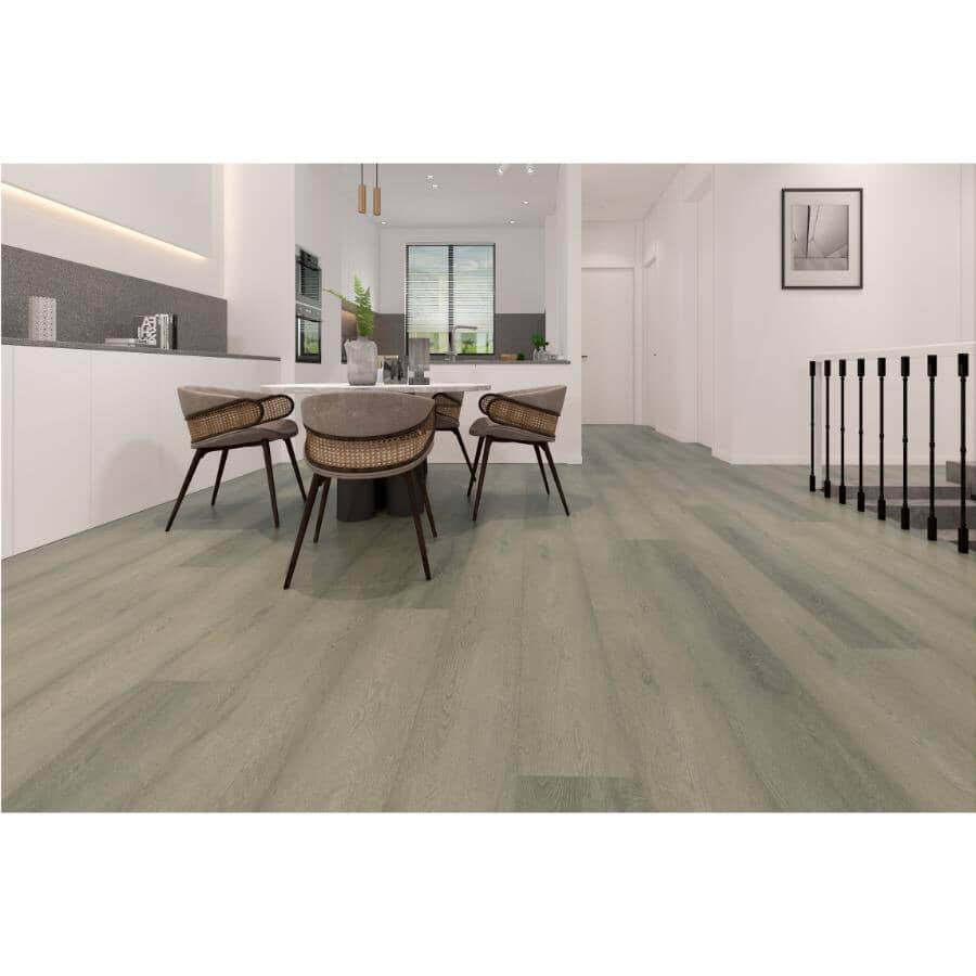 TAIGA BUILDING PRODUCTS Curate Collection 9" x 60" SPC Plank Flooring ...