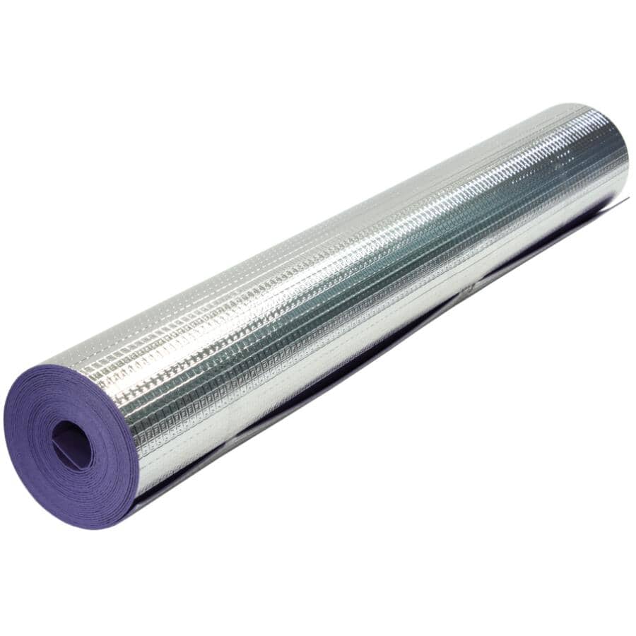 COMFORTBOOST Premium Flooring Underlay with Reflective Foil Back | Home ...