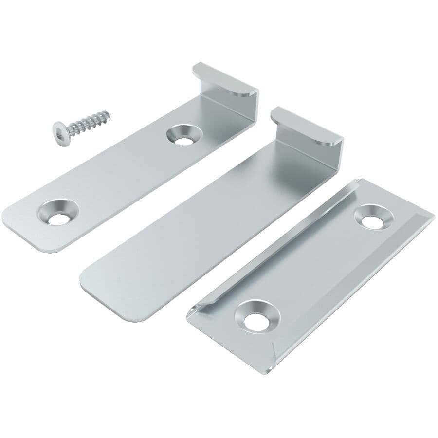Home Pak 4 Pack Metal Heavy Duty Hidden Mirror Clips | Home Hardware
