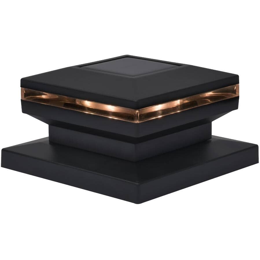 MOONRAYS Low Profile Solar Plastic Post Cap | Home Hardware