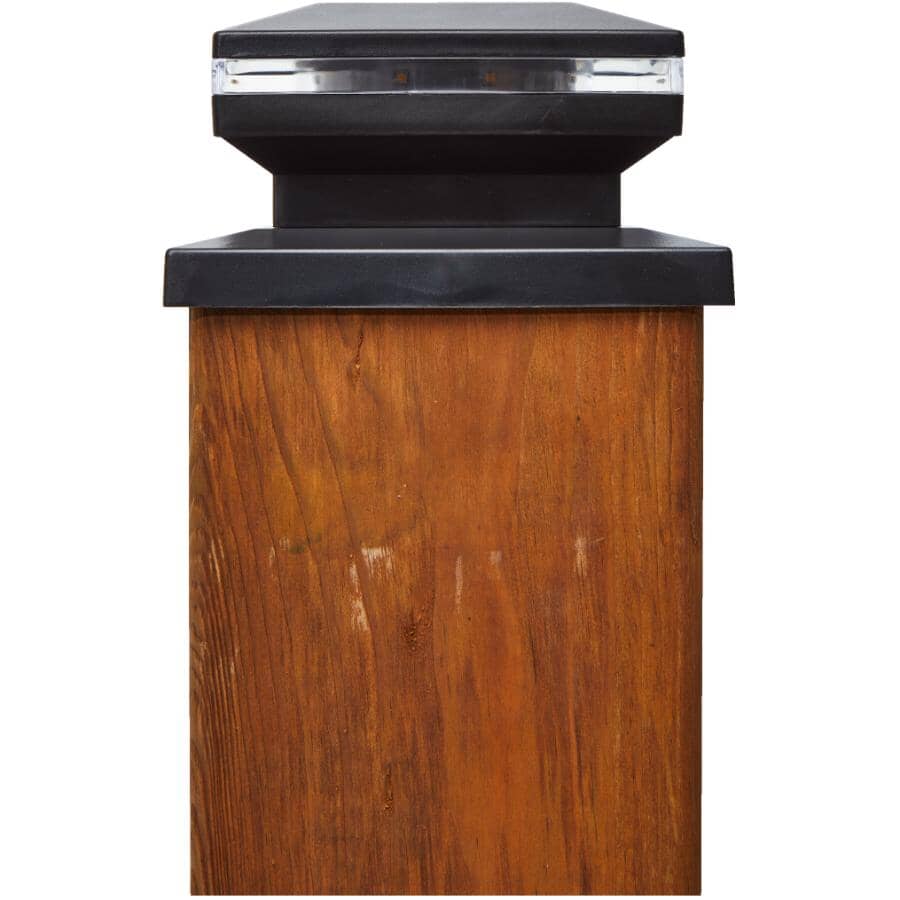 MOONRAYS Low Profile Solar Plastic Post Cap | Home Hardware