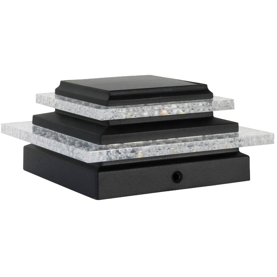 MOONRAYS Solar Plastic Post Cap | Home Hardware