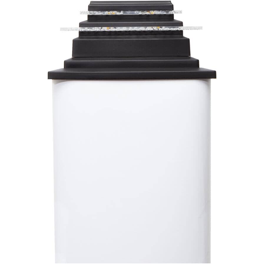 MOONRAYS Solar Plastic Post Cap | Home Hardware