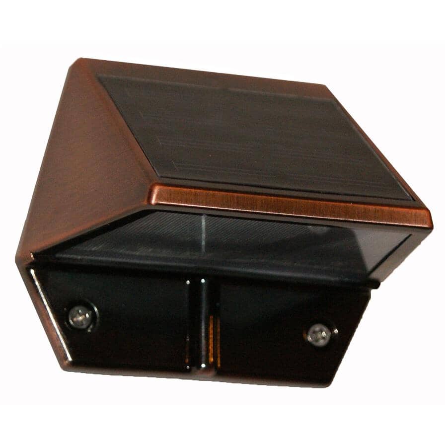 Classy Caps Solar Copper Wedge Light | Home Hardware