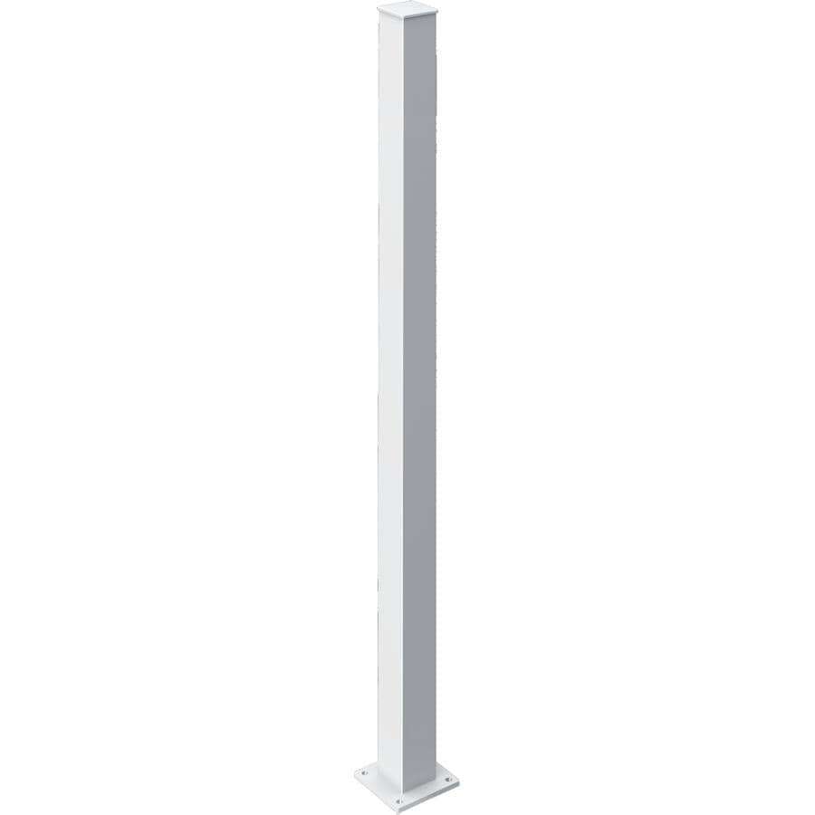 IMPERIAL KOOL-RAY 2.5" x 2.5" x 40.5" Aluminum Railing Stair Post ...