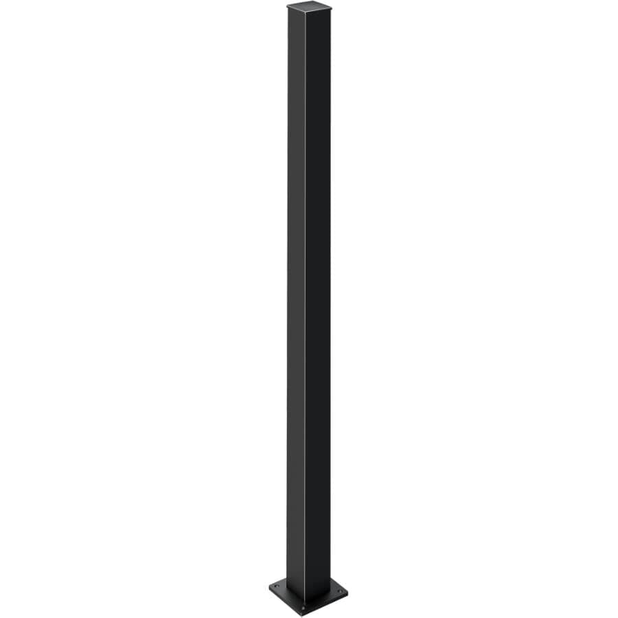 IMPERIAL KOOL-RAY 2.5" x 2.5" x 46.5" Aluminum Railing Stair Post ...