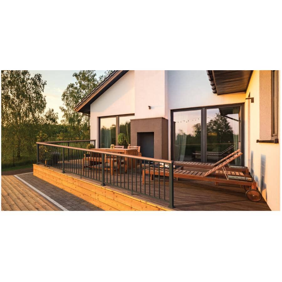 IMPERIAL KOOL-RAY 2" x 2" x 40.75" Duo Aluminum Mounting Post | Home ...