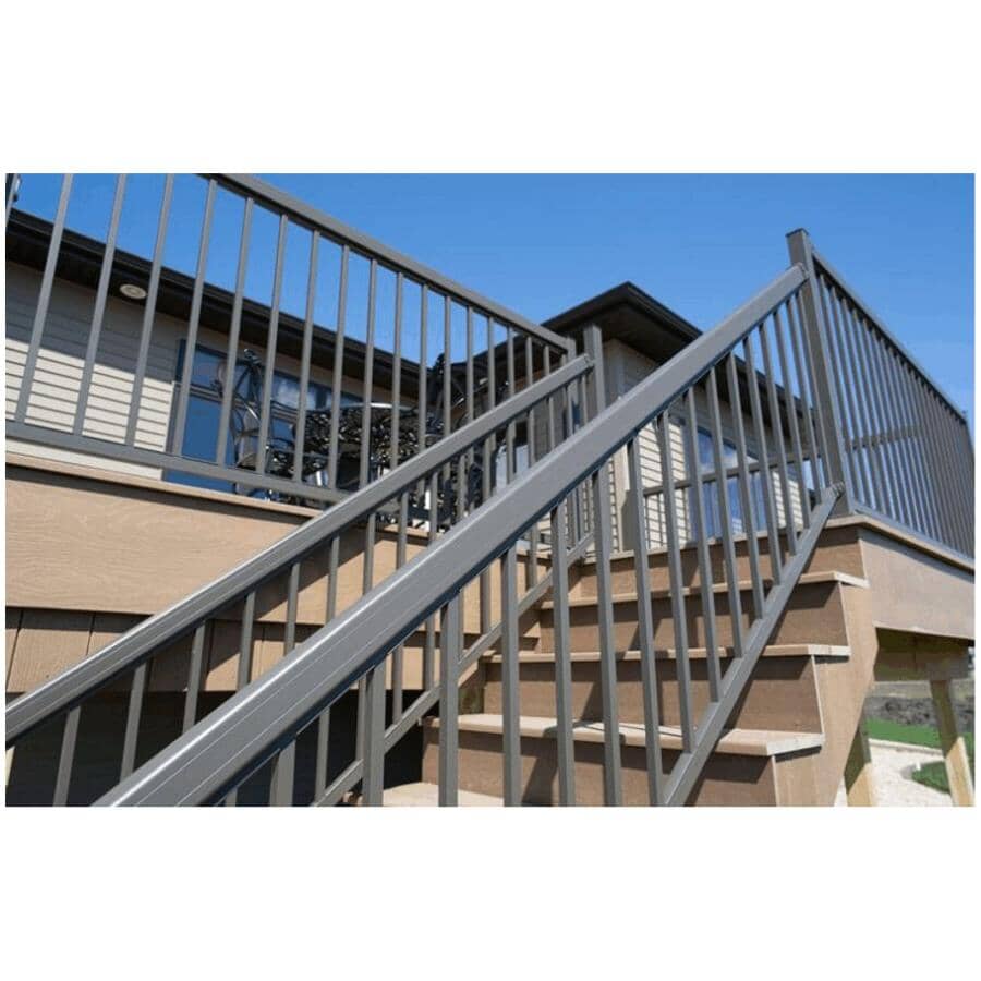 REGAL IDEAS Universal Bronze Aluminum Angle Railing Bracket | Home Hardware