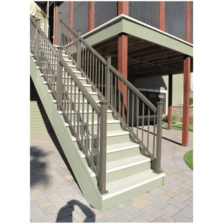 REGAL IDEAS Universal Bronze Aluminum Angle Railing Bracket | Home Hardware