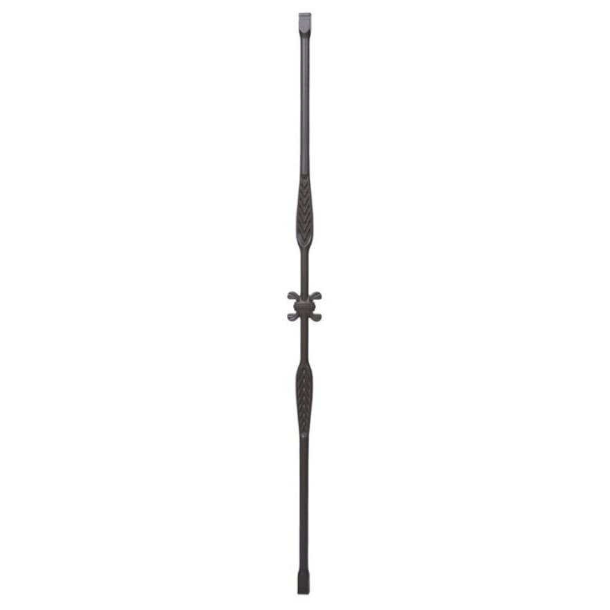 REGAL IDEAS Decorative Narrow Round Bronze Picket | Home Hardware