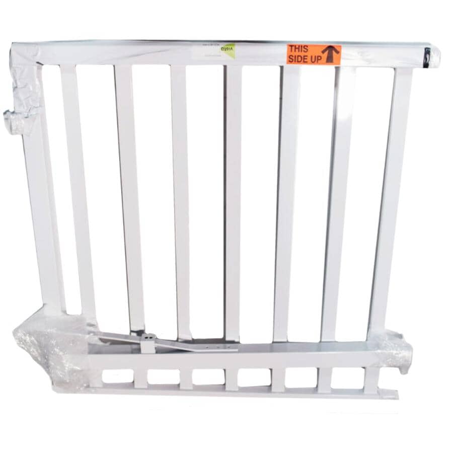 VISTA 4' Aluminum Wide Picket Gate Package | Home Hardware