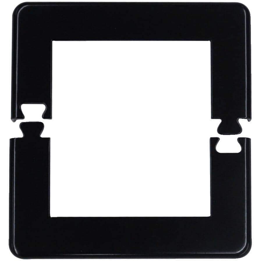 REGAL IDEAS Black Base Plate Cover, for 4" Post | Home Hardware