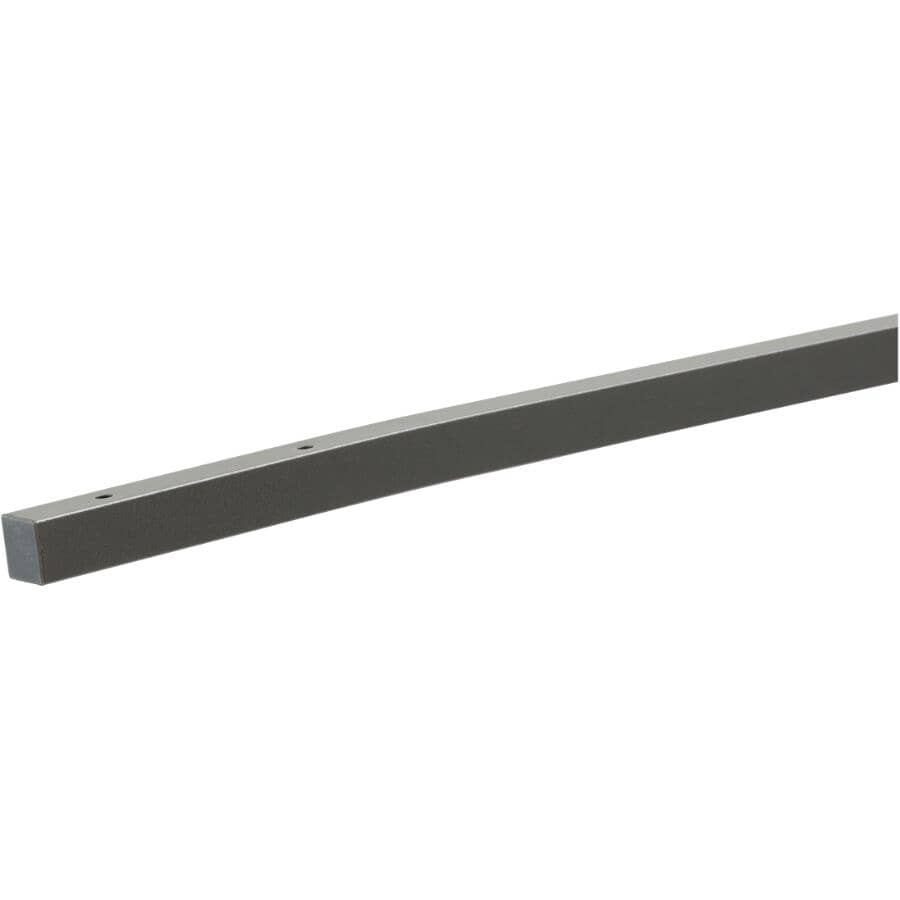 REGAL IDEAS Titanium Slate Aluminum Railing Outside Brace | Home Hardware