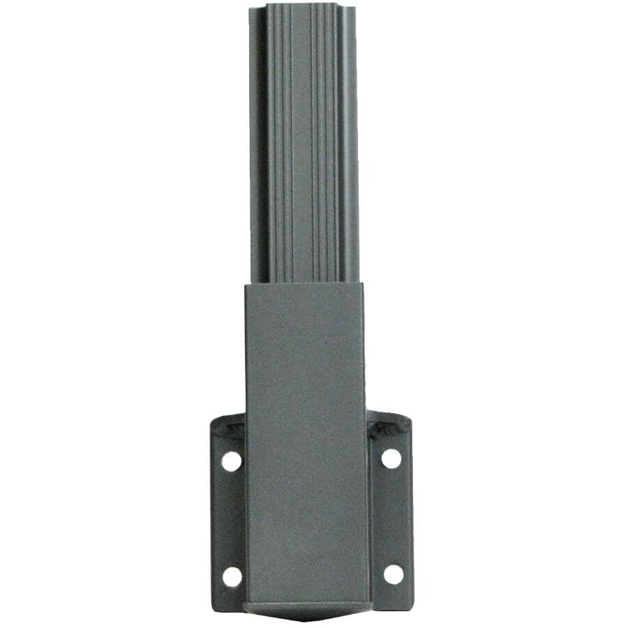 REGAL IDEAS Titanium Slate Side Mount Post Bracket | Home Hardware