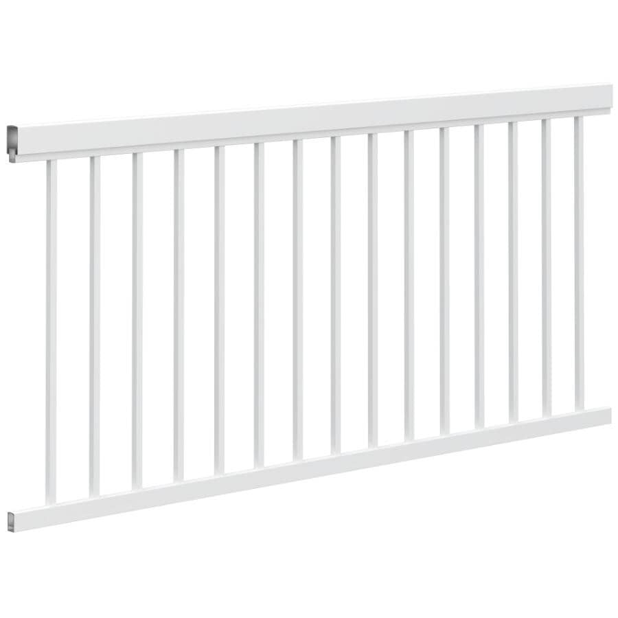 IMPERIAL KOOL-RAY 36" x 72" Entourage Aluminum Straight Railing Section ...