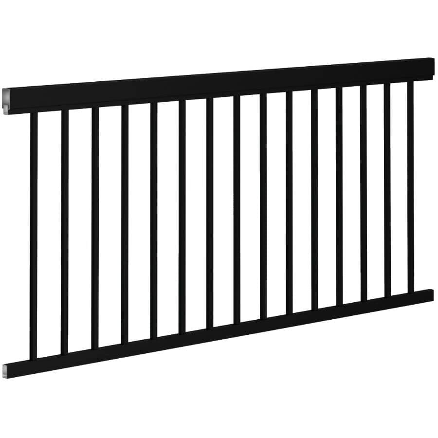IMPERIAL KOOL-RAY 42" x 59" Entourage Aluminum Straight Railing Section ...