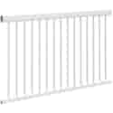 IMPERIAL MANUFACTURING 42" x 72" Entourage Aluminum Straight Railing ...