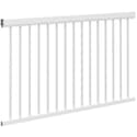 IMPERIAL MANUFACTURING 42" x 72" Entourage Aluminum Straight Railing ...