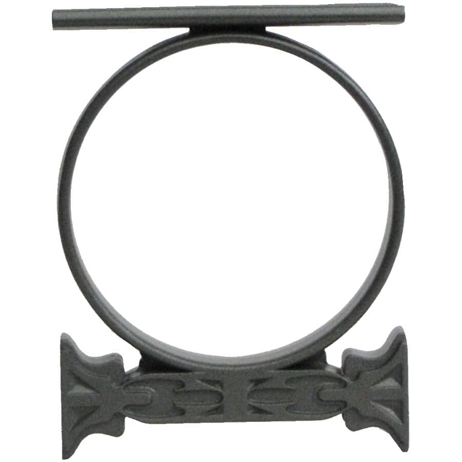 REGAL IDEAS Decorative Titanium Slate Aluminum Railing Circle | Home ...