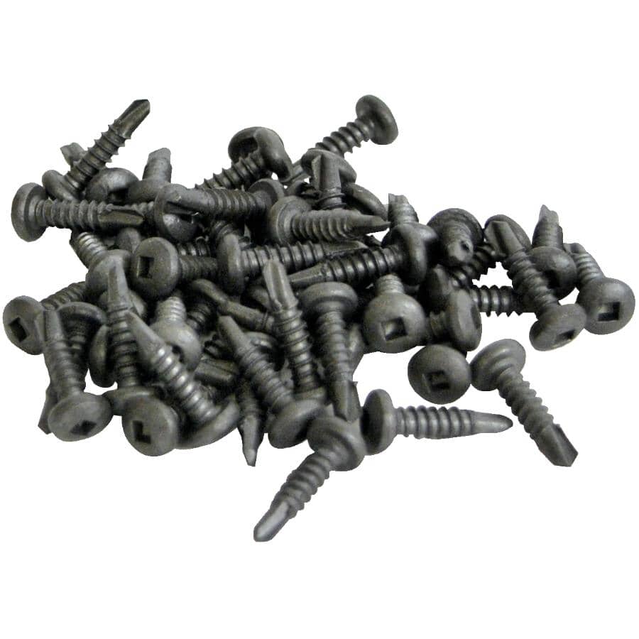 REGAL IDEAS 3/4" Titanium Slate Ceramic Screws, for Aluminum Railing ...