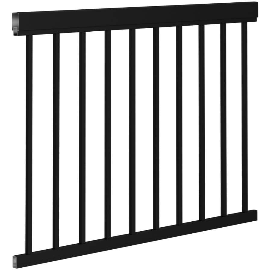 IMPERIAL KOOL-RAY 36" x 46" Entourage Aluminum Straight Railing Section ...