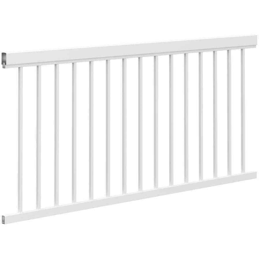IMPERIAL KOOL-RAY 36" x 72" Entourage Aluminum Straight Railing Section ...