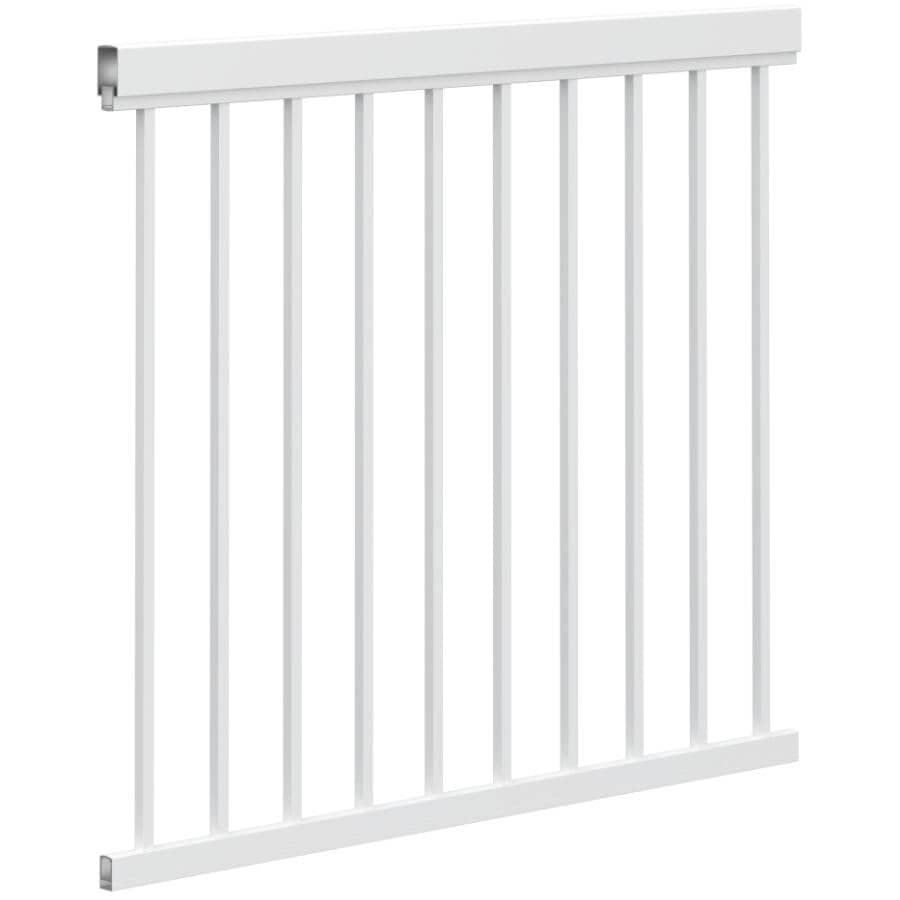 IMPERIAL KOOL-RAY 42" x 46" Entourage Aluminum Straight Railing Section ...