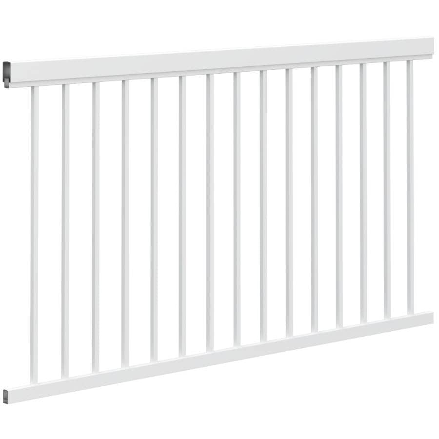 IMPERIAL KOOL-RAY 42" x 59" Entourage Aluminum Straight Railing Section ...