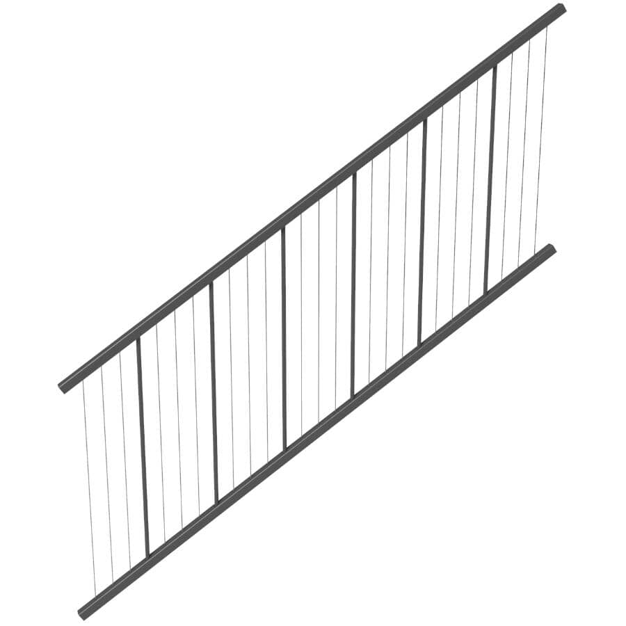 FORTRESS 32.5" x 96" Al13 Home Vertical Cable Aluminum Adjustable ...