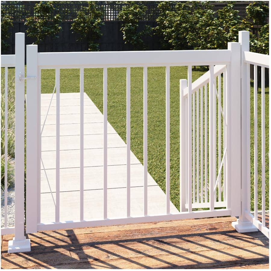 IMPERIAL KOOL-RAY 36" x 42" Entourage Aluminum Gate Kit for 2.5" Post ...
