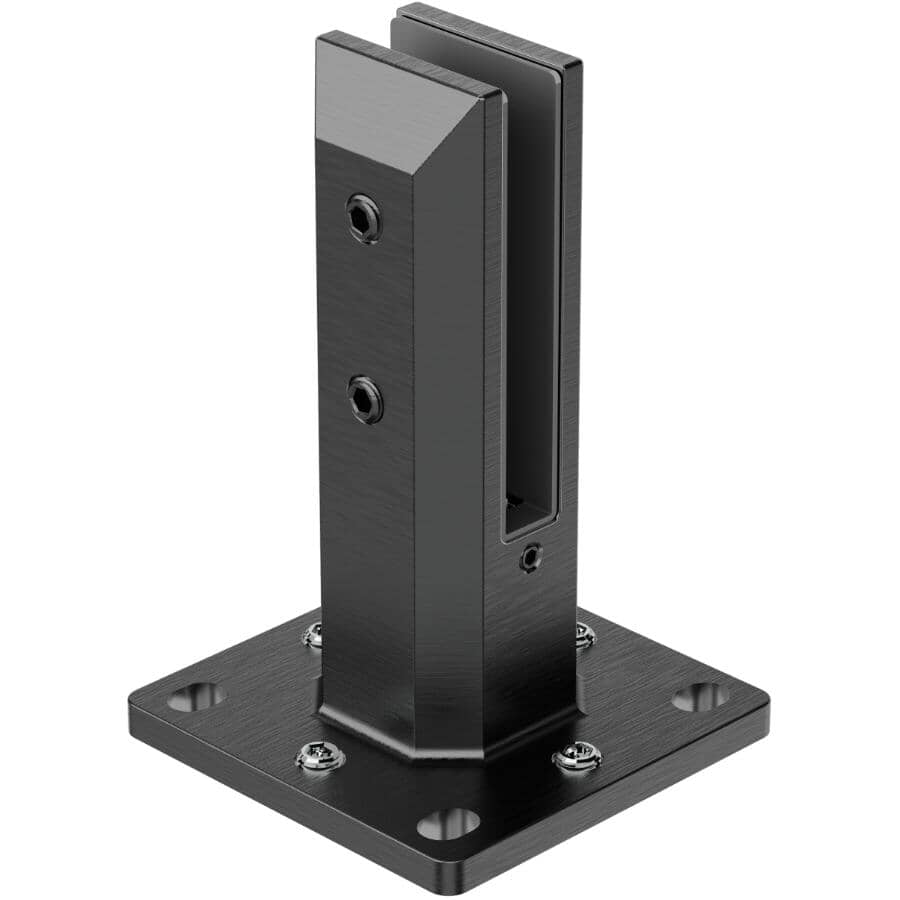 VISTA Frameless Glass Base Bracket | Home Hardware