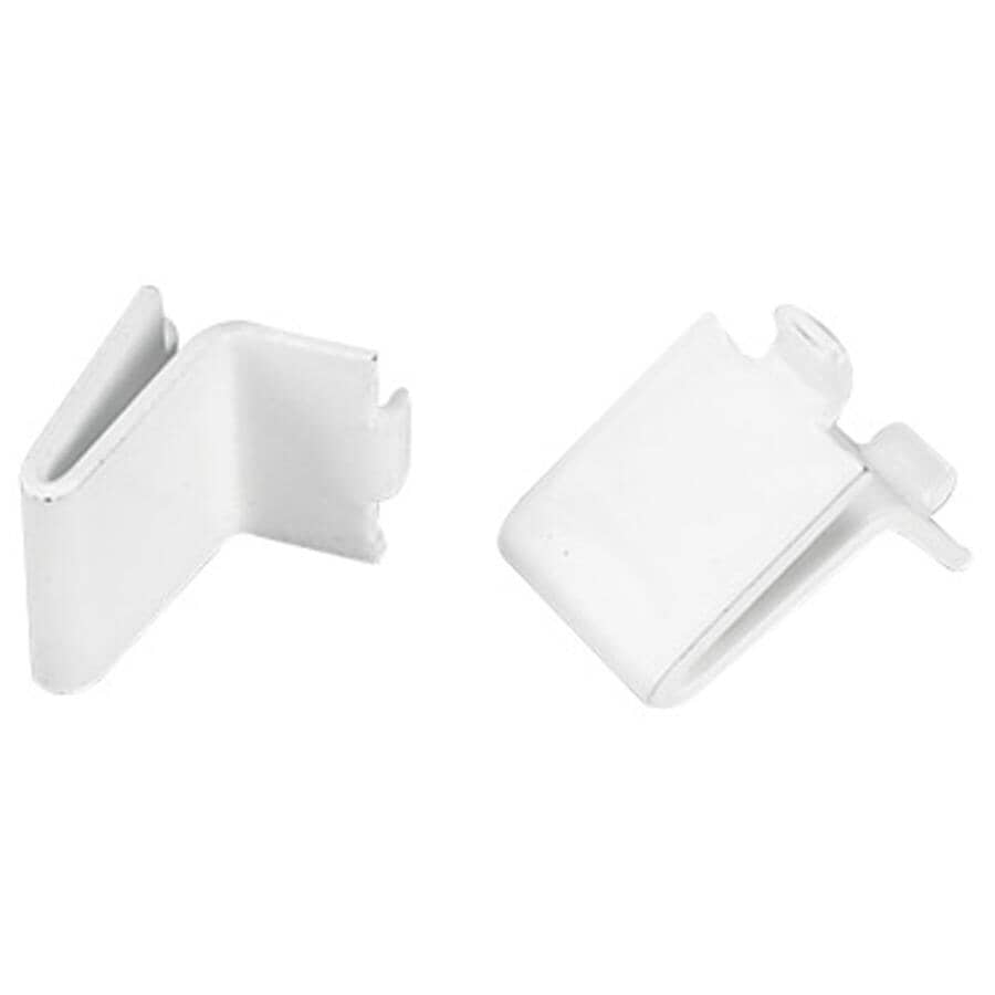 ONWARD White Pilaster Strip Clips | Home Hardware