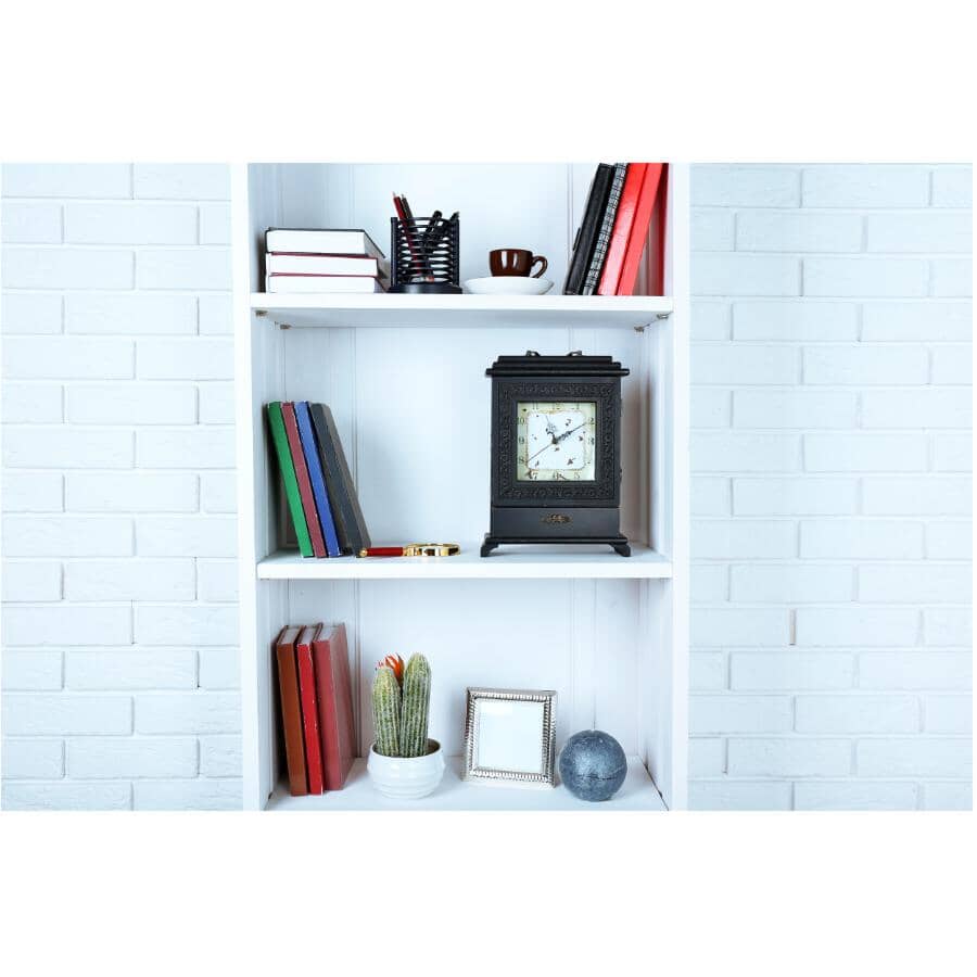 ONWARD 1/4" Nickel Angled Shelf Supports | Home Hardware