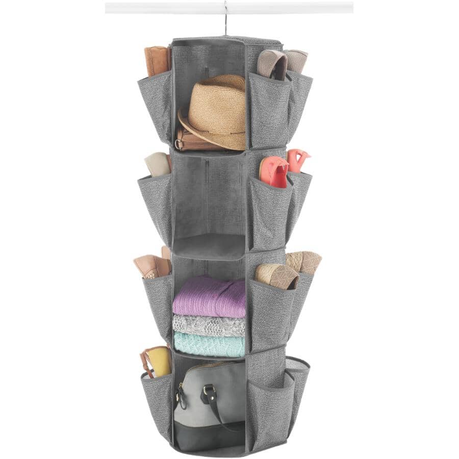 WHITMOR Rotating Hanging Closet Organizer | Home Hardware