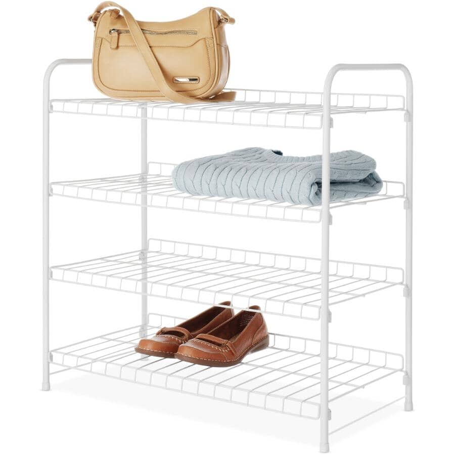 WHITMOR 4 Tier Closet Shelves | Home Hardware